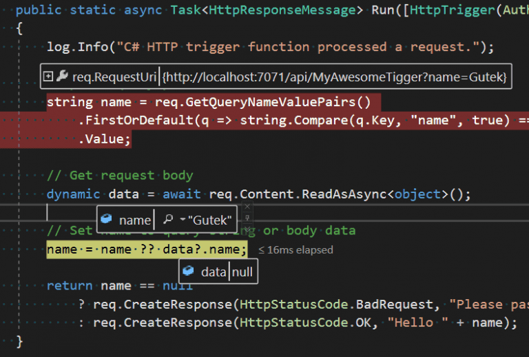 Serverless – Azure Functions w Visual Studio (Azure Function Część 2) - Jakub Gutkowski