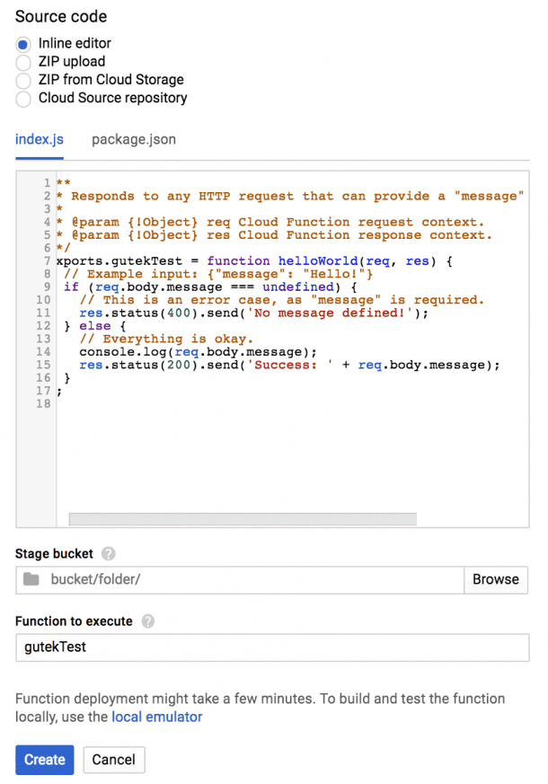 Serverless - Jak zacząć z Google Functions (Cloud Functions Część 1 ...